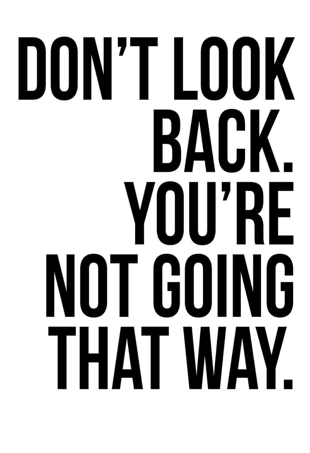 Tag Don t Look Back Poster tag-don-t-look-back-poster